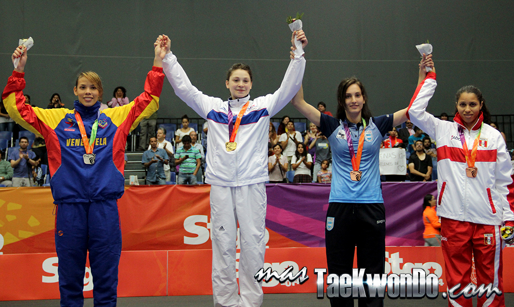X Juegos Suramericanos “Santiago 2014”, Taekwondo - MASTKD
