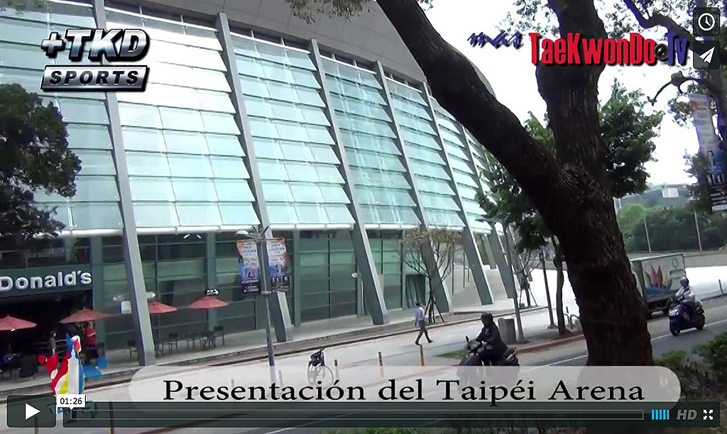 Presentación del Taipéi Arena - MASTKD