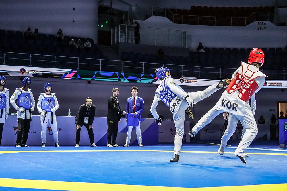 Brazil defend title at Wuxi 2025 World Taekwondo World Cup Team ...